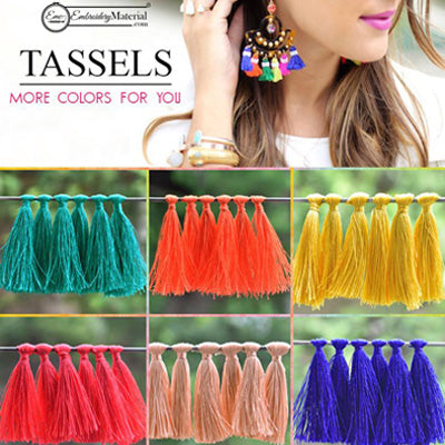 Creative Tassels DIY Craft Ideas – embroiderymaterial.com