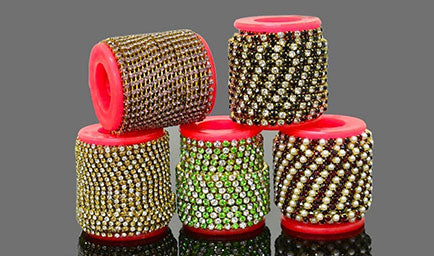 Buy Rhinestone Cup Chain & Crystal Chain Online - Embroidery Material ...