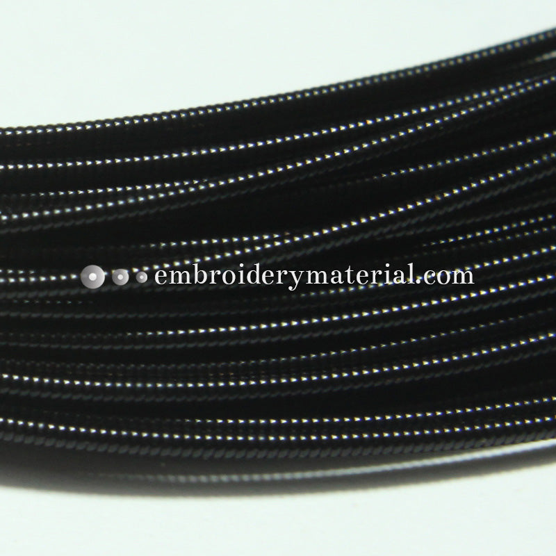 jaseron circular stiff wire in black color – embroiderymaterial.com