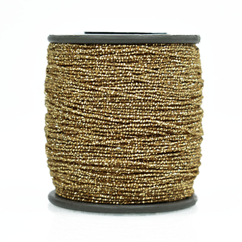 Buy light gold color metallic cotton yarn online at best price ...