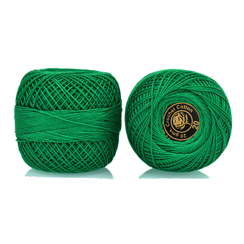 Buy Dark Green color crochet cotton thread at cheap price ...