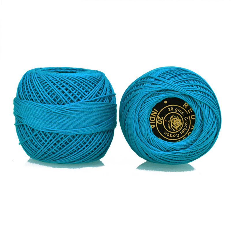 Buy Blue color crochet cotton thread at cheap price ...
