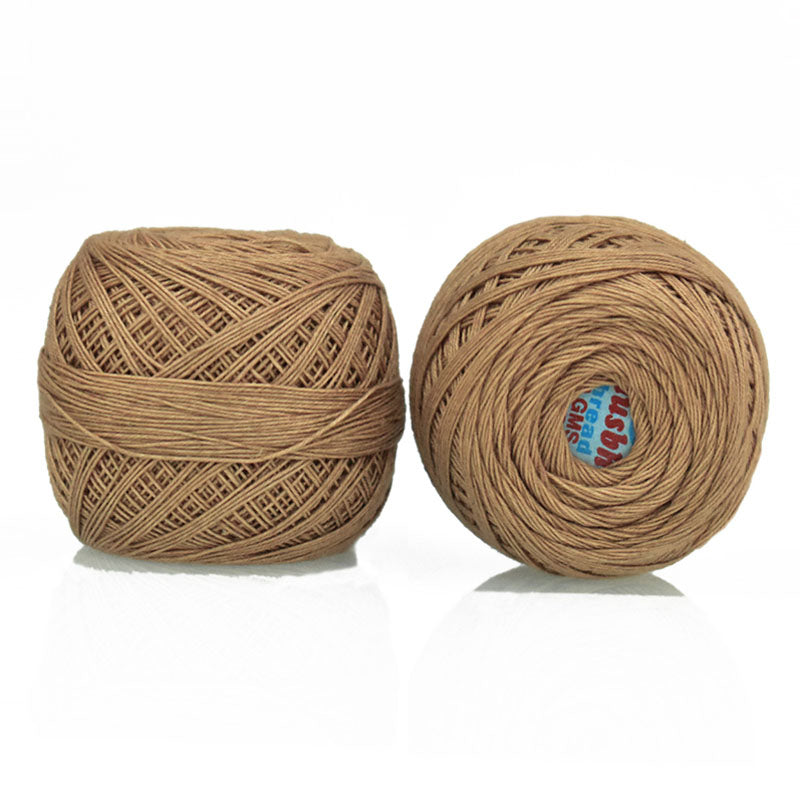 Buy Pale Brown color crochet cotton thread online at cheap price ...