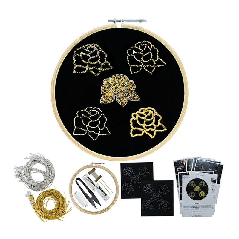 Embroidery Kits For Women, Practice & Learn Zardozi & Metalwork ...
