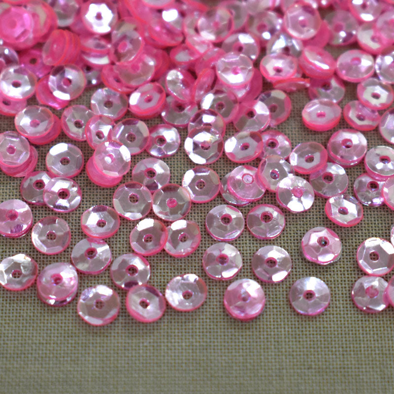 Buy French Cut Sequins in Bright Pink Color at wholesale prices ...