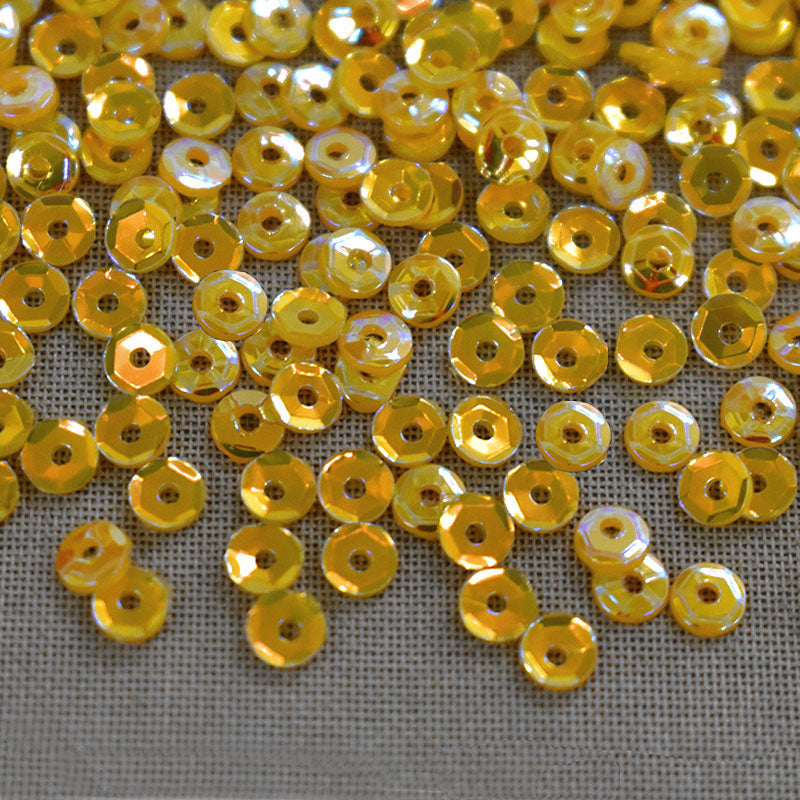 Buy French Cut Sequins in Yellow Color at wholesale prices ...