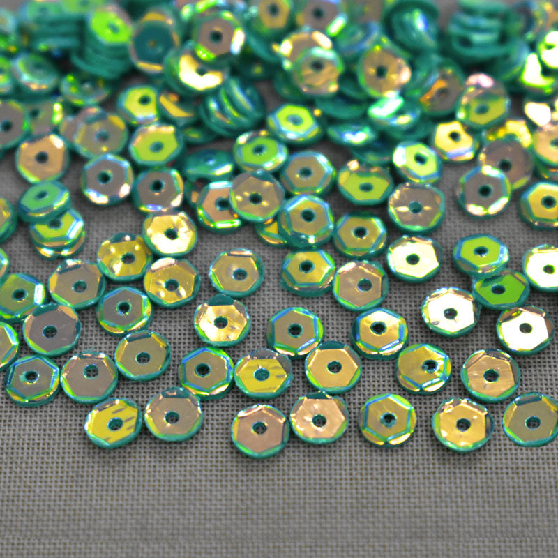 Buy French Cut Sequins in Green Color at wholesale prices ...