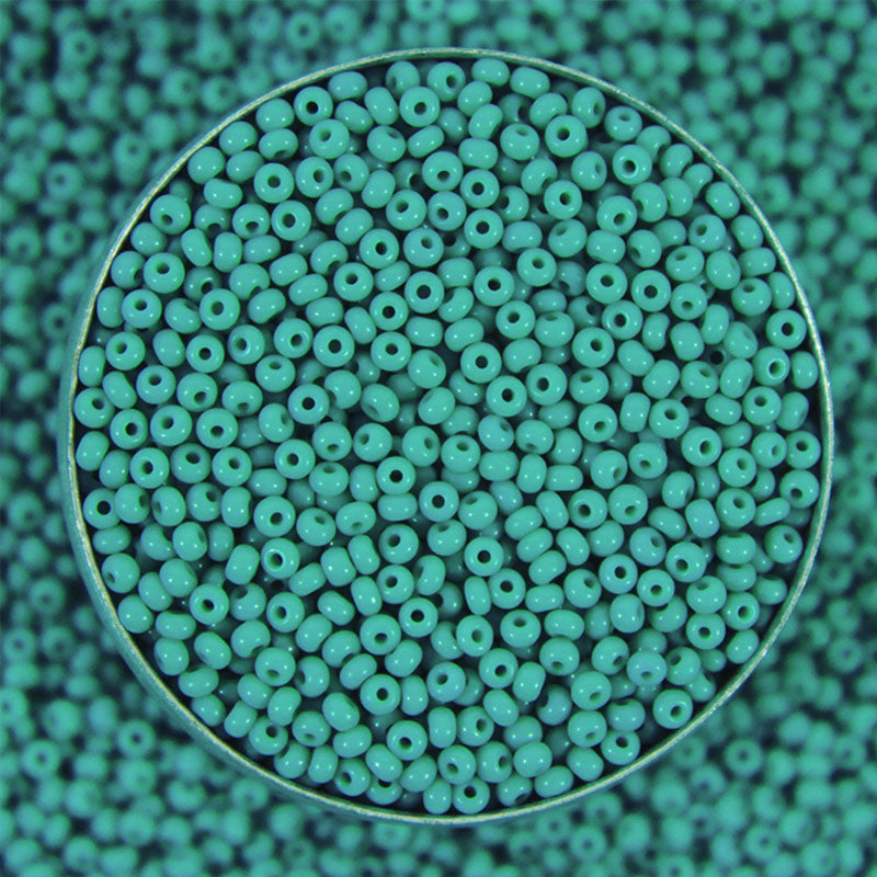 Buy 15/0 Cyan Color Preciosa seed beads online at wholesale prices ...