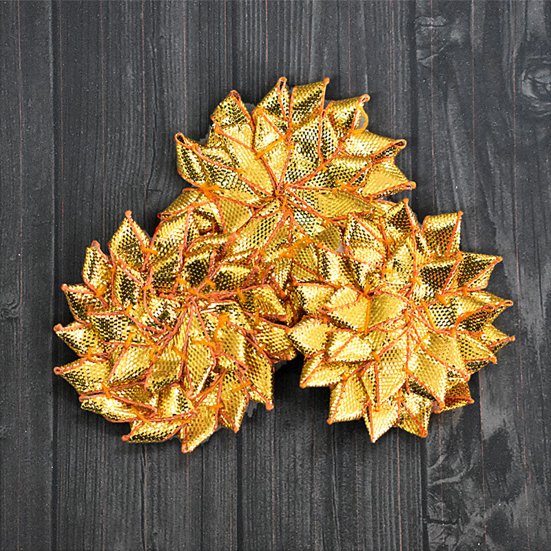 Buy Gota Flower in Gold Color for Embellishment of Lehenga ...