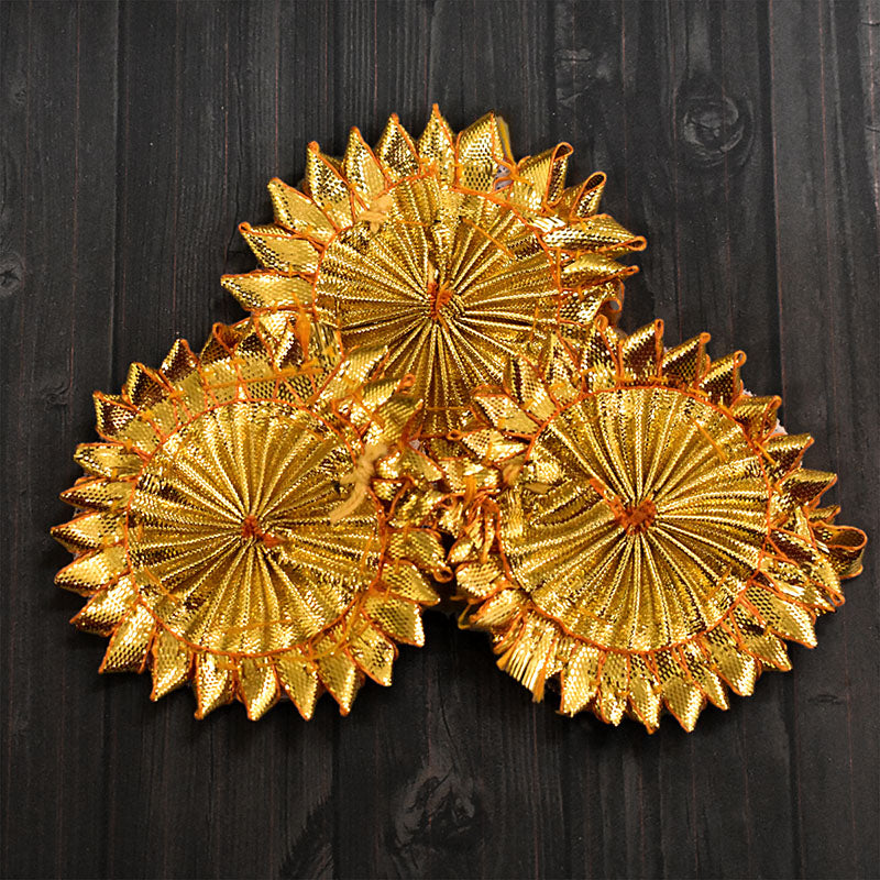 Buy Gota Flower online in Gold Color for Crafting – embroiderymaterial.com