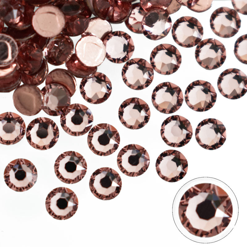 Buy Swarovski 2078 Silver-Foiled Hotfix in Vintage Rose Color ...