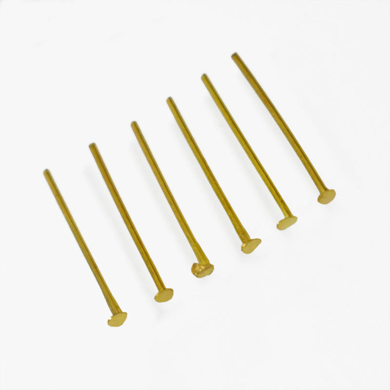 Buy Gold Color Head Pins for making jewelry at best prices ...