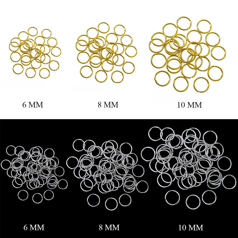 Buy Silver and Gold Color Jump Rings online for making jewelry ...