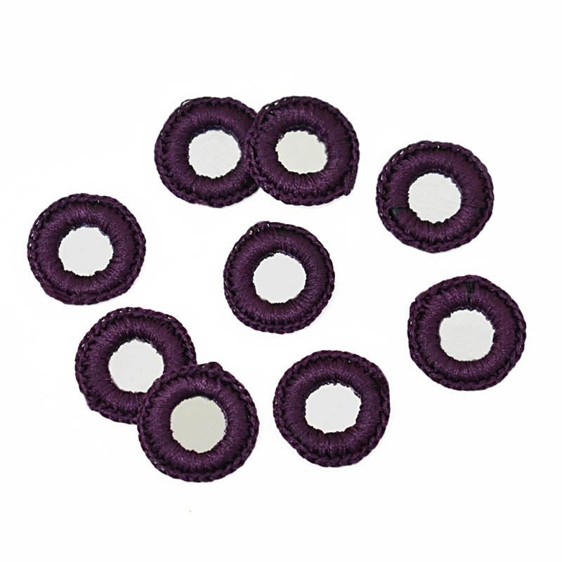 Buy Crochet Thread Rings in Plum color at best prices ...