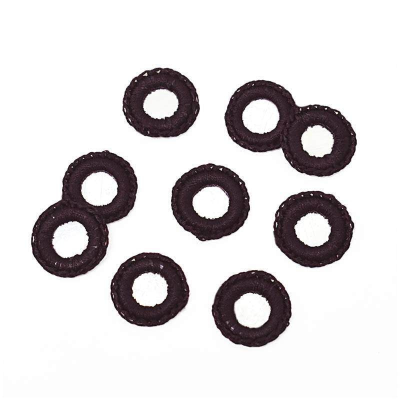 Buy Crochet Thread Rings in Dark Brown color at best prices ...