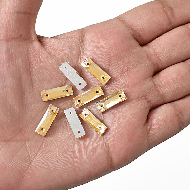 Buy Golden Shadow Color Sew on Glass Crystal Stone online ...