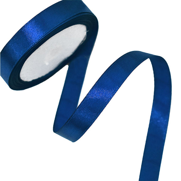Buy Royal Blue color satin ribbon online at wholesale price ...