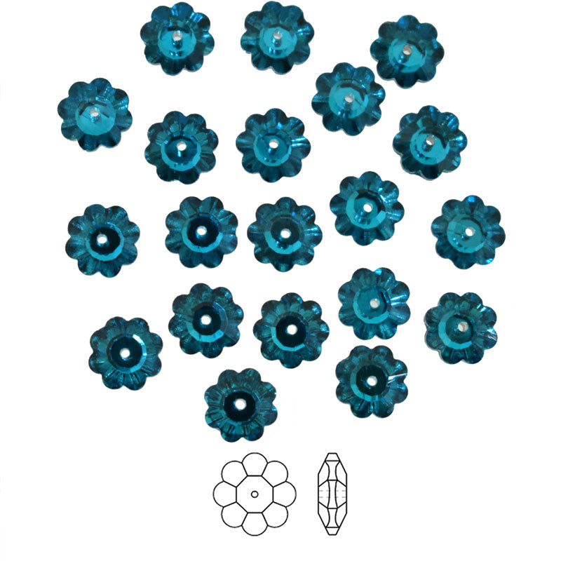 Buy Dark Sky Blue Color Marguerite Lochrose Flower online ...