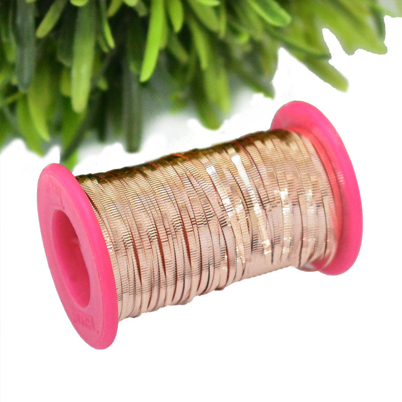 Buy embossed metal thread online at best prices – embroiderymaterial.com