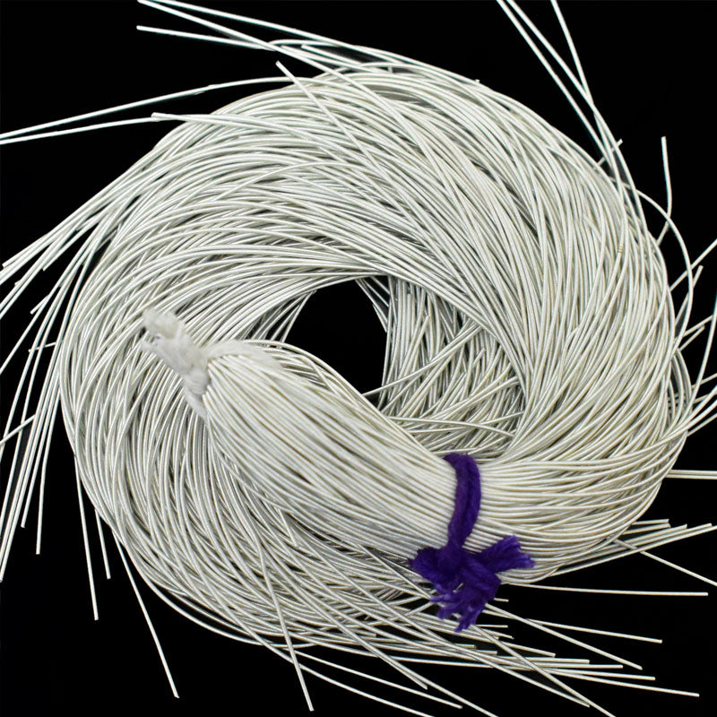 Buy 0.5mm Kora Wire online in White color – embroiderymaterial.com
