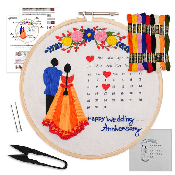 Shop Now Wedding Celebration Calendar DIY Kit with all Material ...