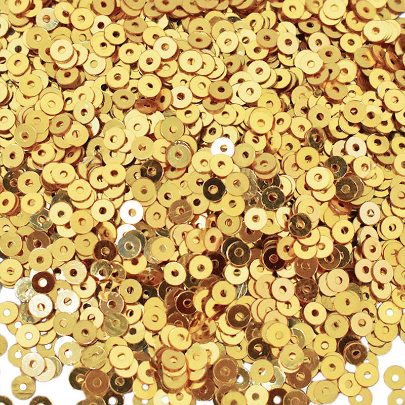 Buy Gold sequins online for making jewellery and decorating at ...