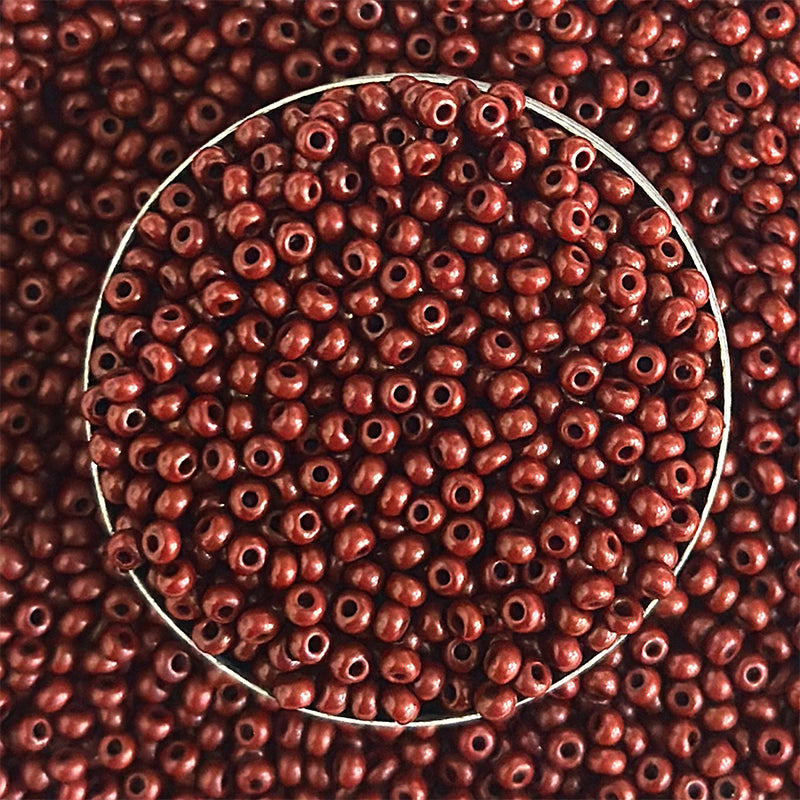 Buy 11/0 Brown color seed beads online at cheap prices ...