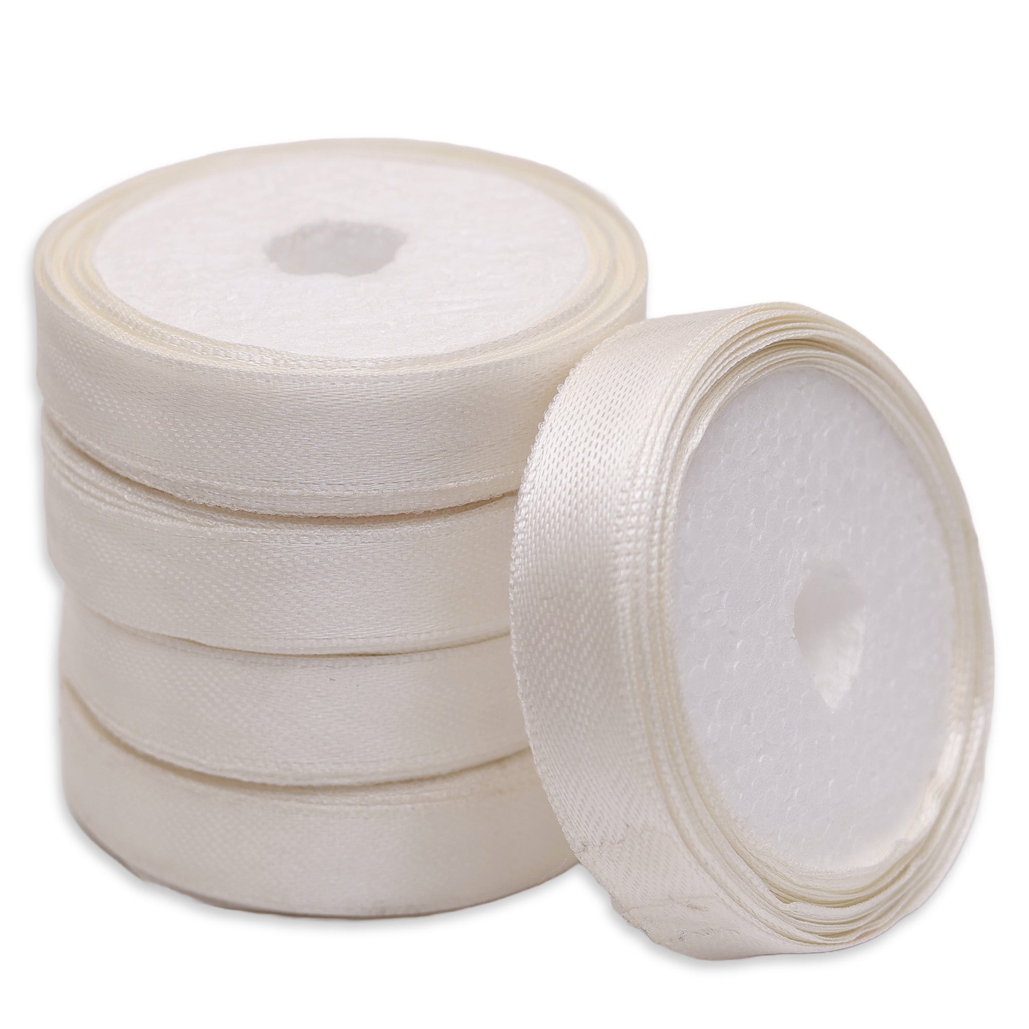 Buy Off White color satin ribbon online at wholesale price ...