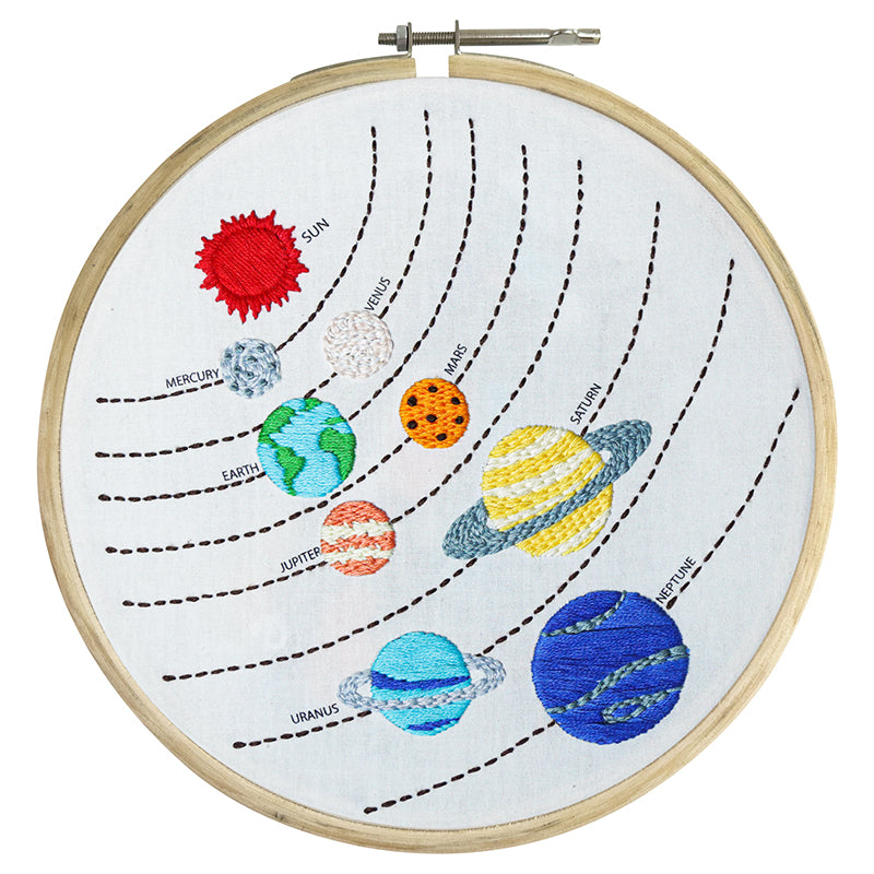 Buy Solar System Design Embroidery Kits at Wholesale Price ...