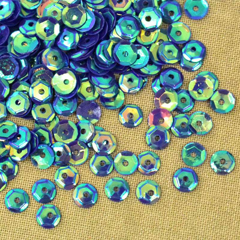 Buy French Cut Sequins in Peacock Color at wholesale price ...