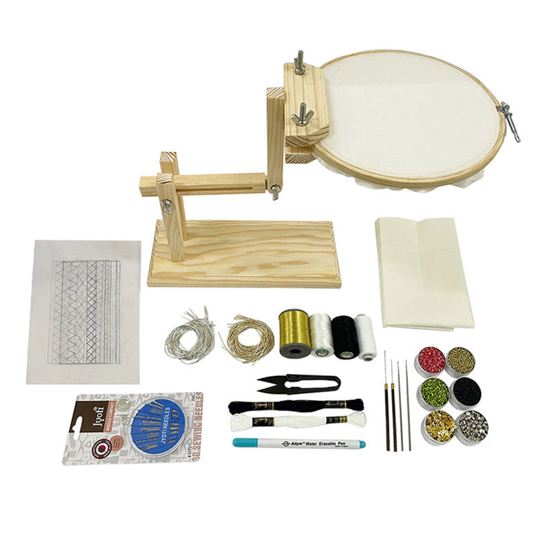 Buy Hoop Stand Embroidery Kit Combo Set Online at embroiderymaterial.com