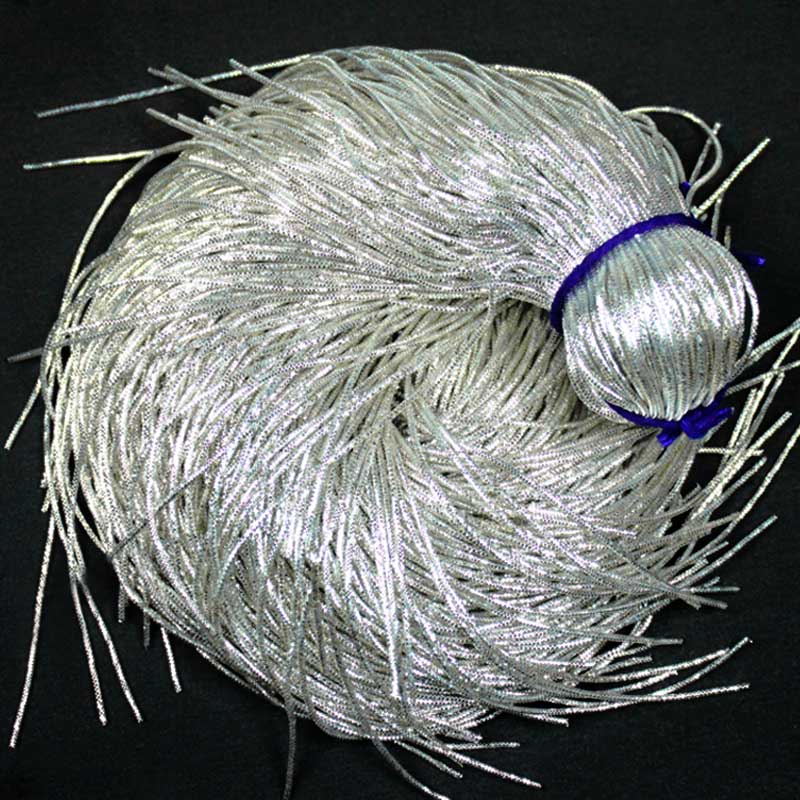 Buy 0.7MM Silver thin Bullion Wire or Nakshi online at wholesale prices ...