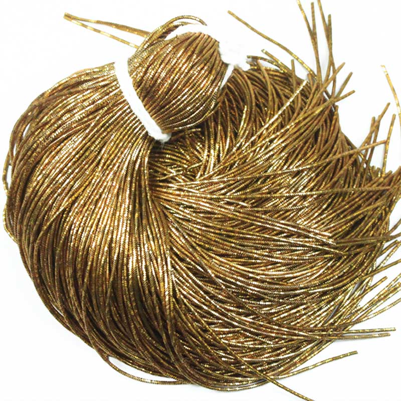Buy 0.7MM Gold thin Bullion Wire or Nakshi online at wholesale prices ...