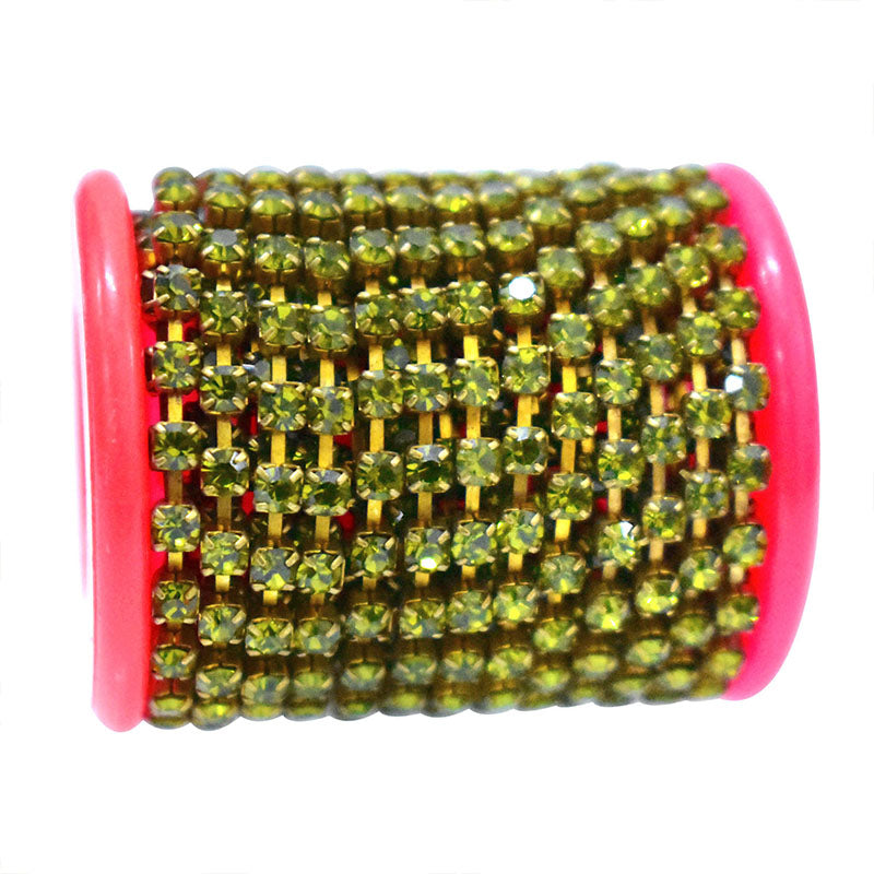 Green Crystal Chain, Buy Online. – embroiderymaterial.com