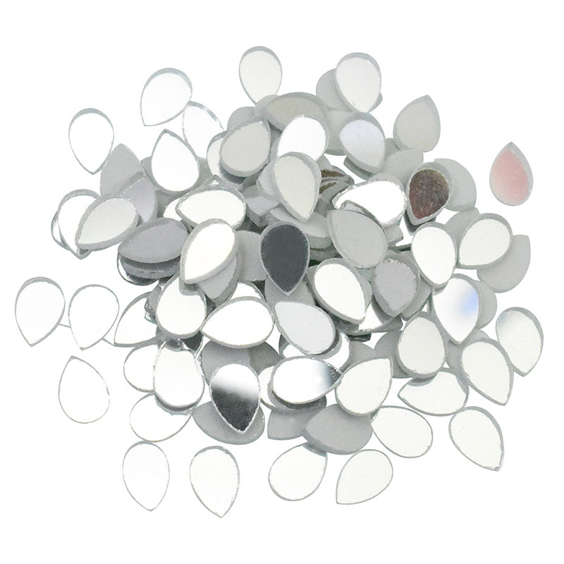 Buy Teardrop Shape Craft Shisha Mirrors Online at embroiderymaterial.com