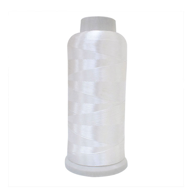 White Flat Art Silk Threads For Embroidery & Jewelry Making ...