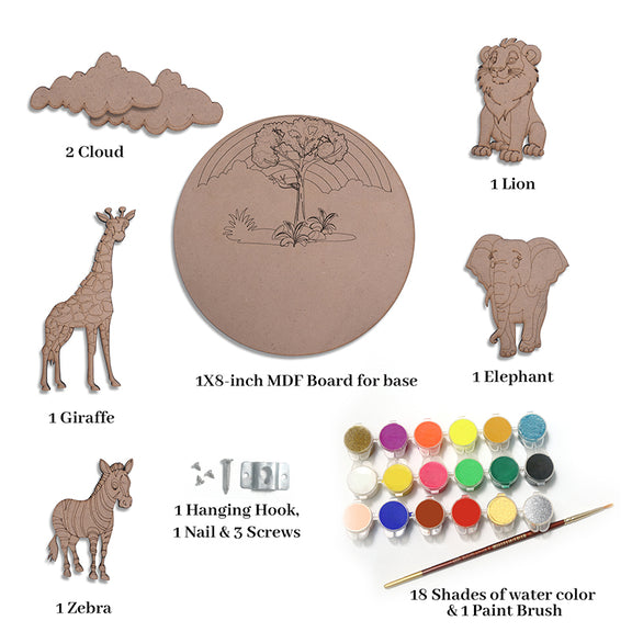 Shop For Fun & Educational Gift for Kid, Jungle Safari Painting ...