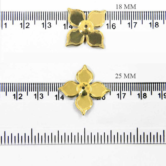 Buy Gold Color flower shape sequins online at wholesale prices ...