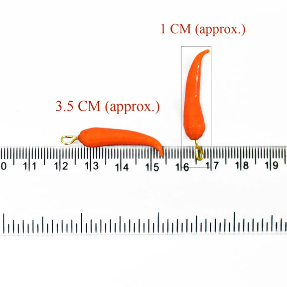 Buy Orange Chilli Glass Pendant online at wholesale prices ...