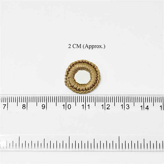 Buy Crochet Thread Rings in Beige color at best prices ...