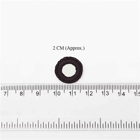 Buy Crochet Thread Rings in Dark Brown color at best prices ...