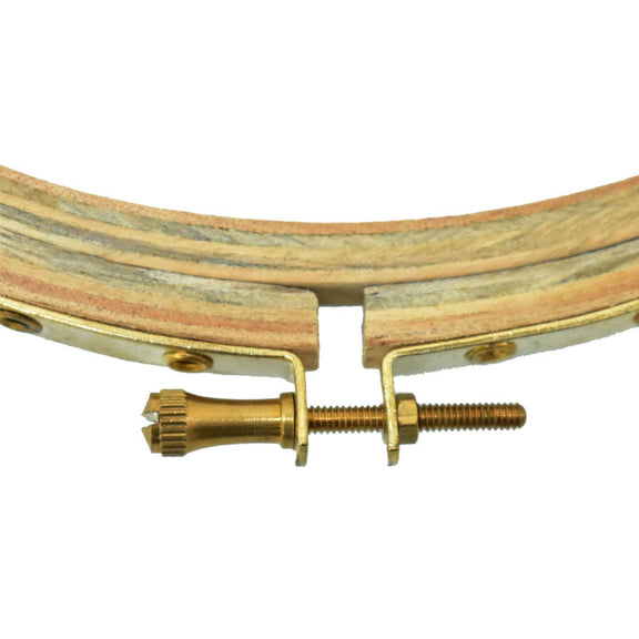 Buy 8 Inch Round Wooden Embroidery Hoop online at best prices ...