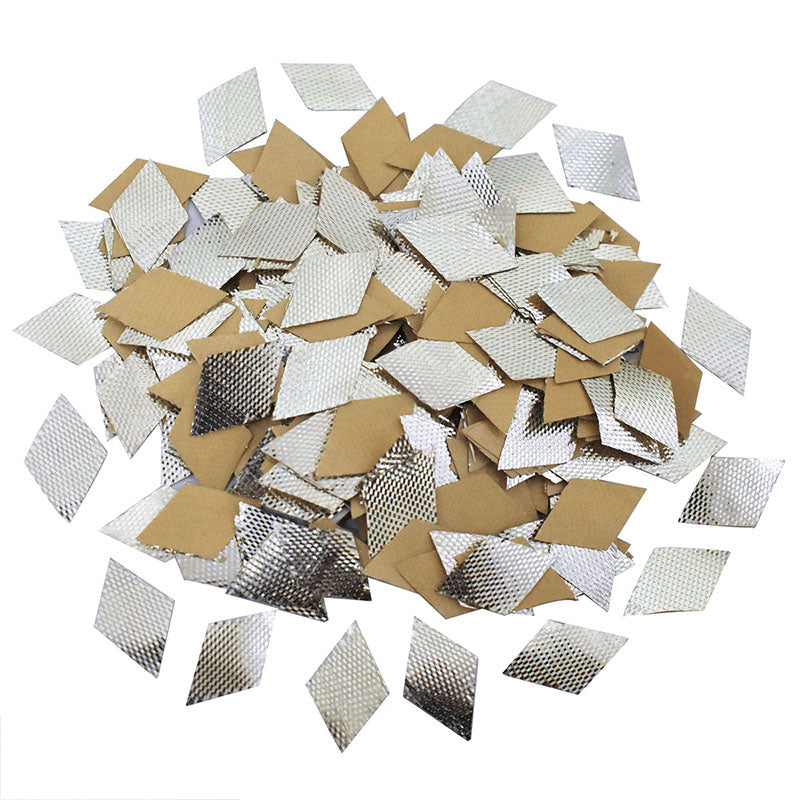 Buy silver Colour diamond shape Gota Patti in loose quantity ...
