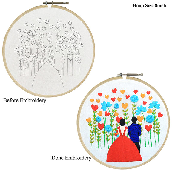 Shop Now Couple Heartfelt Garden Design DIY Kit with all Material ...