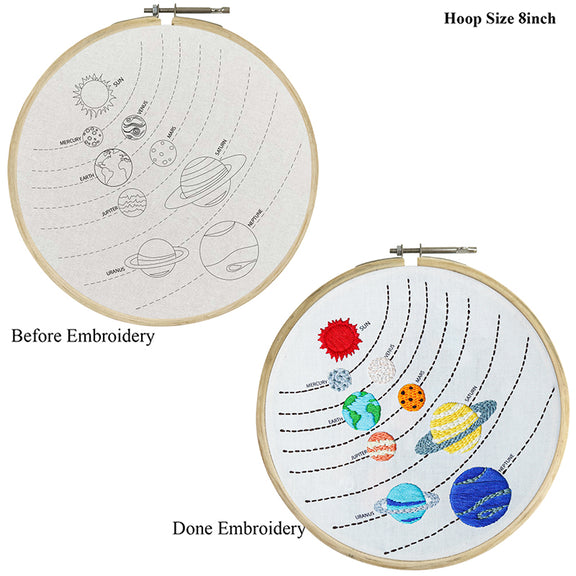 Buy Solar System Design Embroidery Kits at Wholesale Price ...
