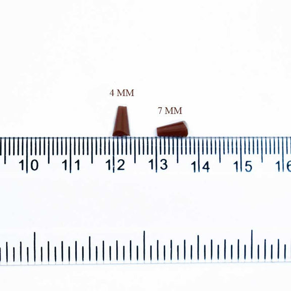 Buy Cone Faceted Crystal Beads online in Maroon Color at wholesale ...