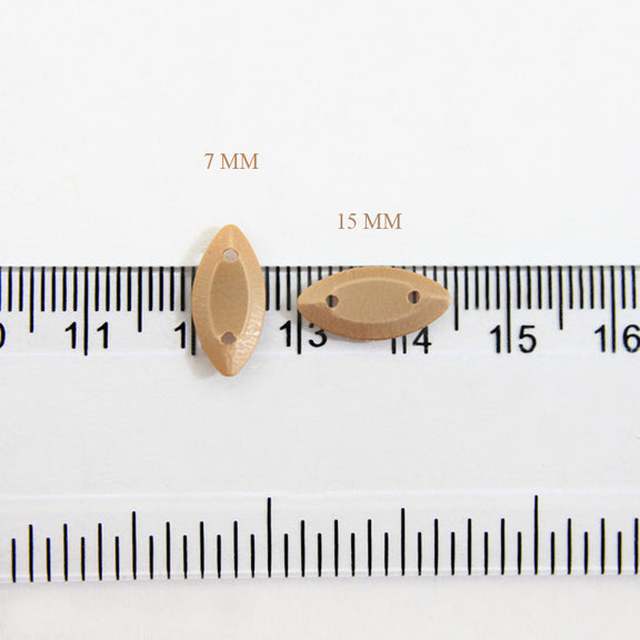 Boat shape sequins available in different colours – EmbroideryMaterial.Com