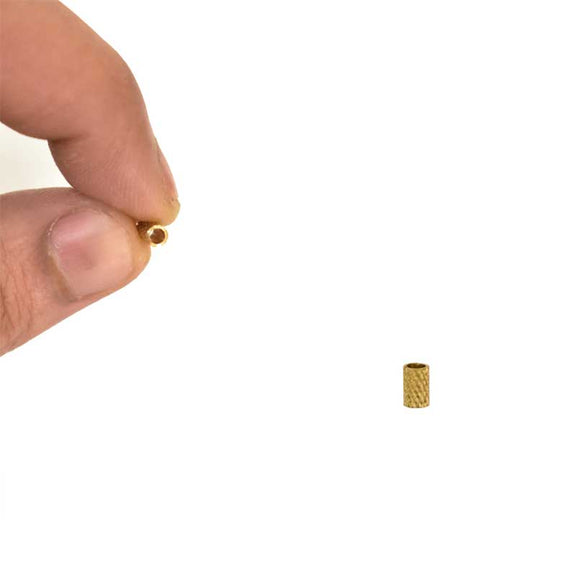 Buy Round Tube shape Metal Beads online for jewelry making ...