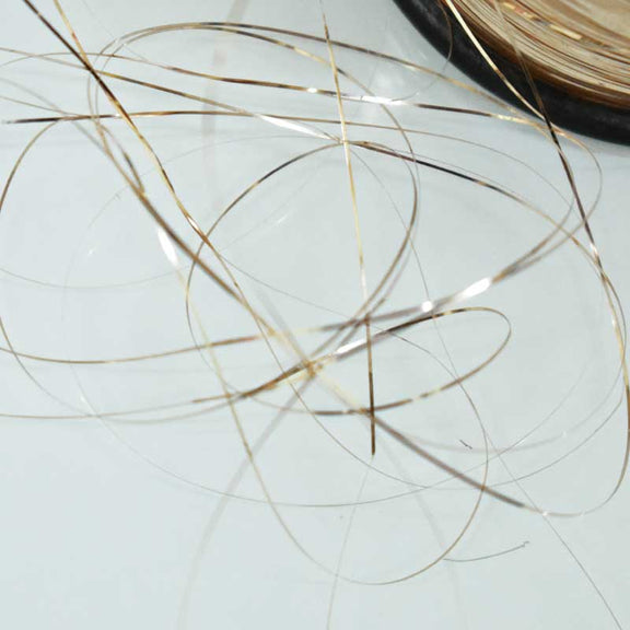 buy rose gold colour badla zari thread for embroidery ...