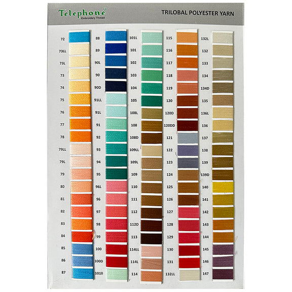 Fast Color Shades of Polyester Yarn for Designers – embroiderymaterial.com